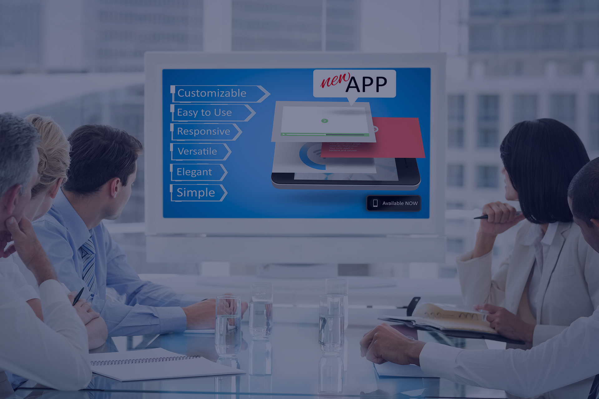 Custom Application Development Blueicon